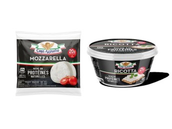 Casa Azzurra lance une mozzarella et une ricotta protéinées | Foodinnov