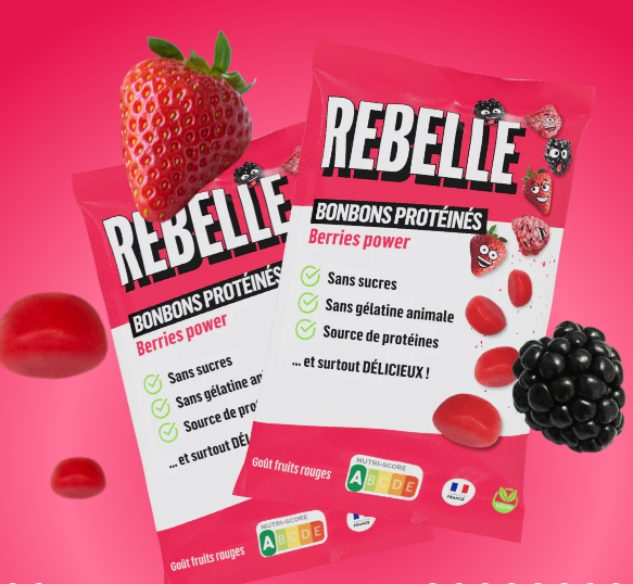 Rebelle révolutionne le bonbon | Foodinnov