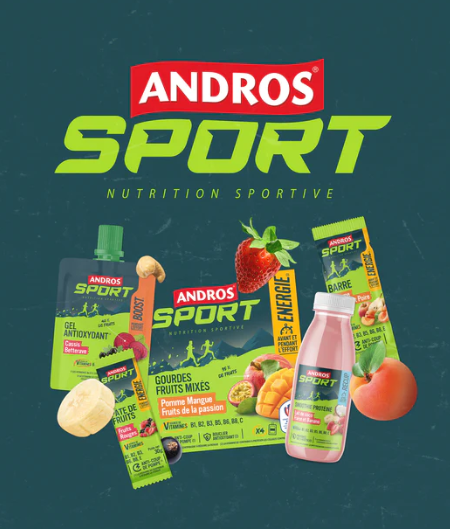 Andros lance une gamme pour les sportifs | Foodinnov