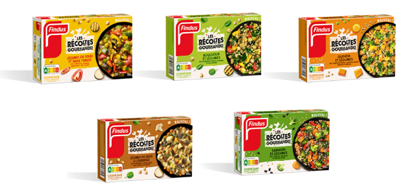 Les Récoltes Gourmandes : nouvelles recettes originales signées Findus ...