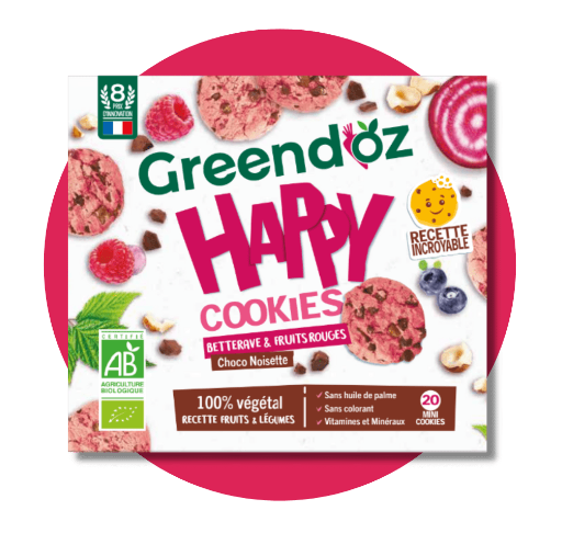 GreendOz revisite les cookies avec des légumes | Foodinnov