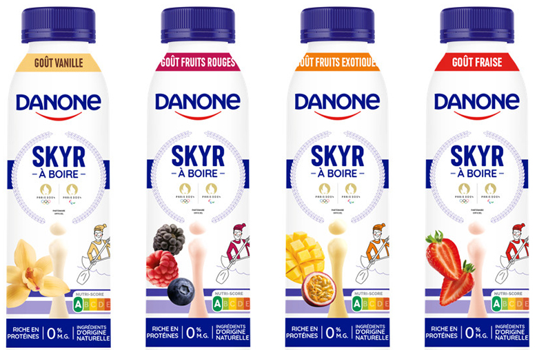 Danone réinterprète la recette du skyr en format à boire | Foodinnov
