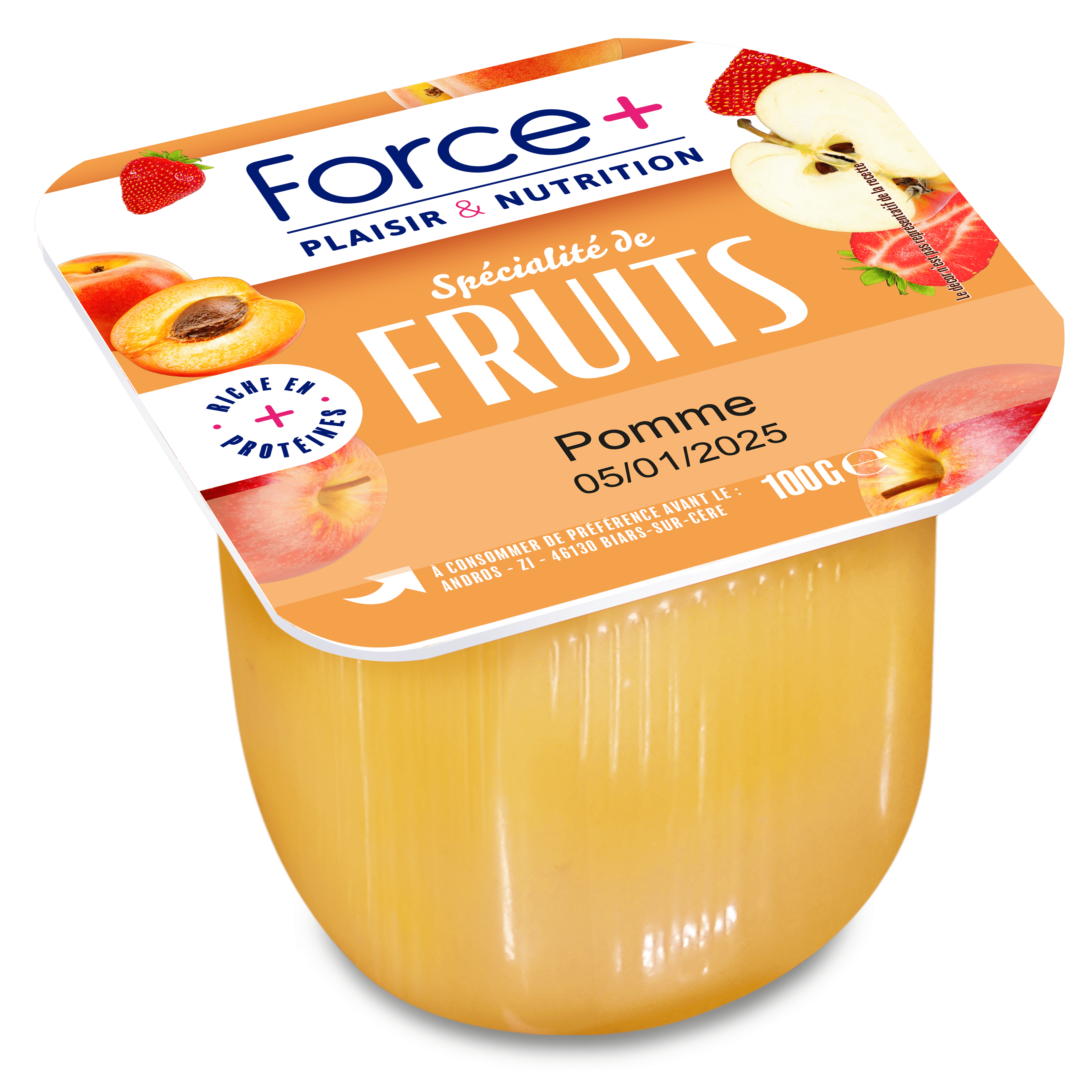 Force + lance Force + Fruits, des spécialités de fruits riches en ...