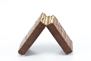 Barre chocolatée satiétogène et sans gluten par Carmit Candy | Foodinnov