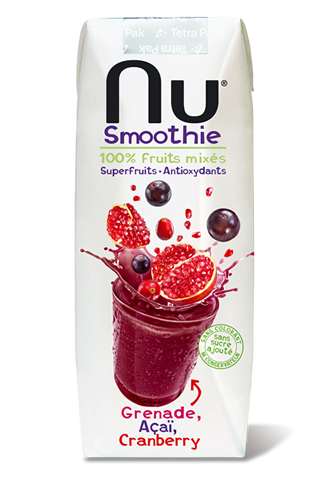 NU Smoothie enrichit sa gamme avec une référence aux superfruits ...